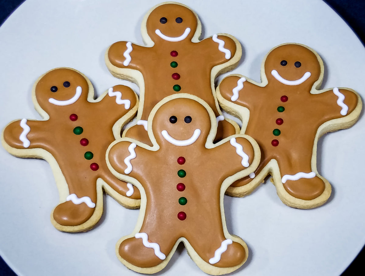 Gingerbread Man Cookies (6-count) – Storybook Bakery