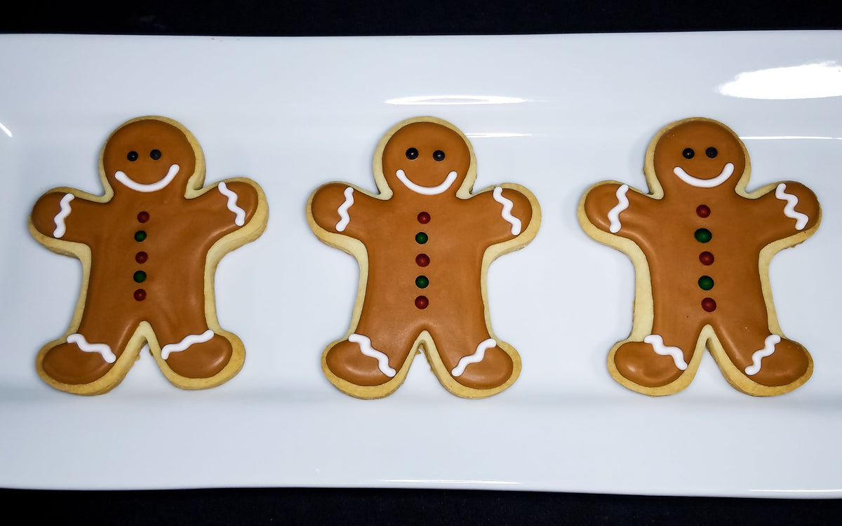 Gingerbread Man Cookies (6-count) – Storybook Bakery
