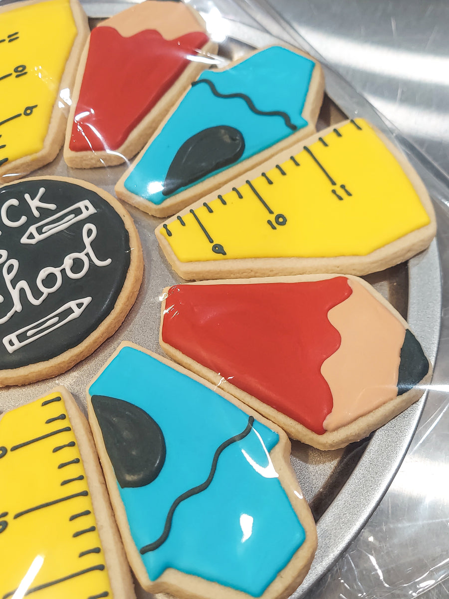 Back-to-School Cookie Platter (13 Ct.) – Storybook Bakery