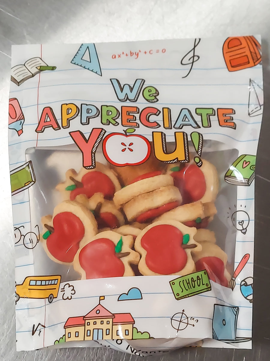 Teacher Gift Cookie Bags – Storybook Bakery