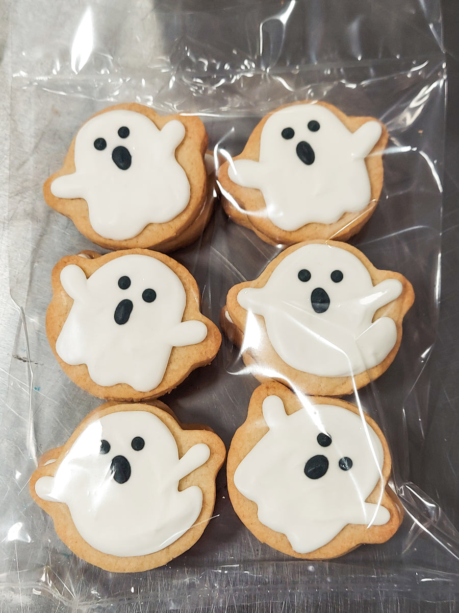 Mini Ghost Cookies (2 Dz) – Storybook Bakery