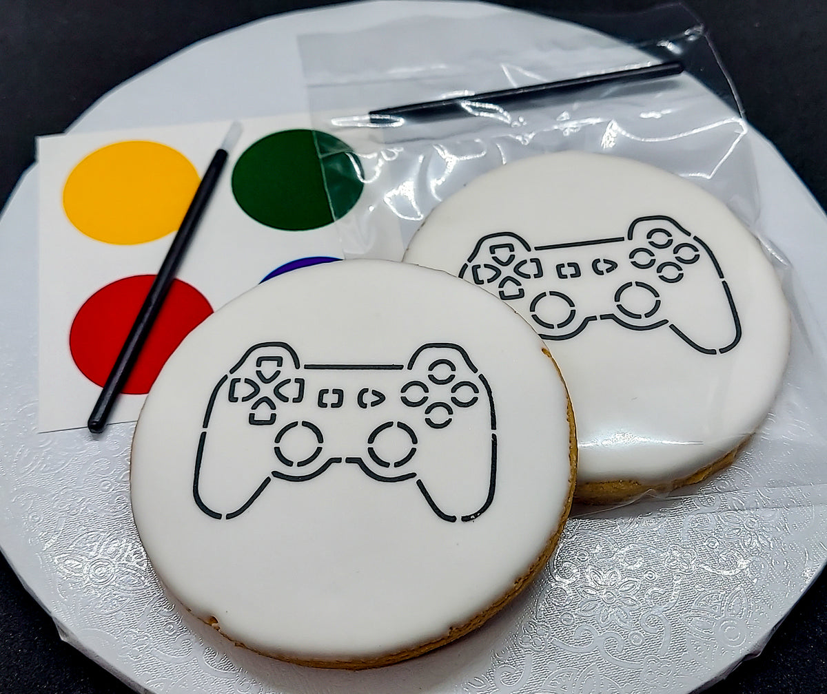 Video Game Paint-Your-Own Cookies (1 Dz) – Storybook Bakery