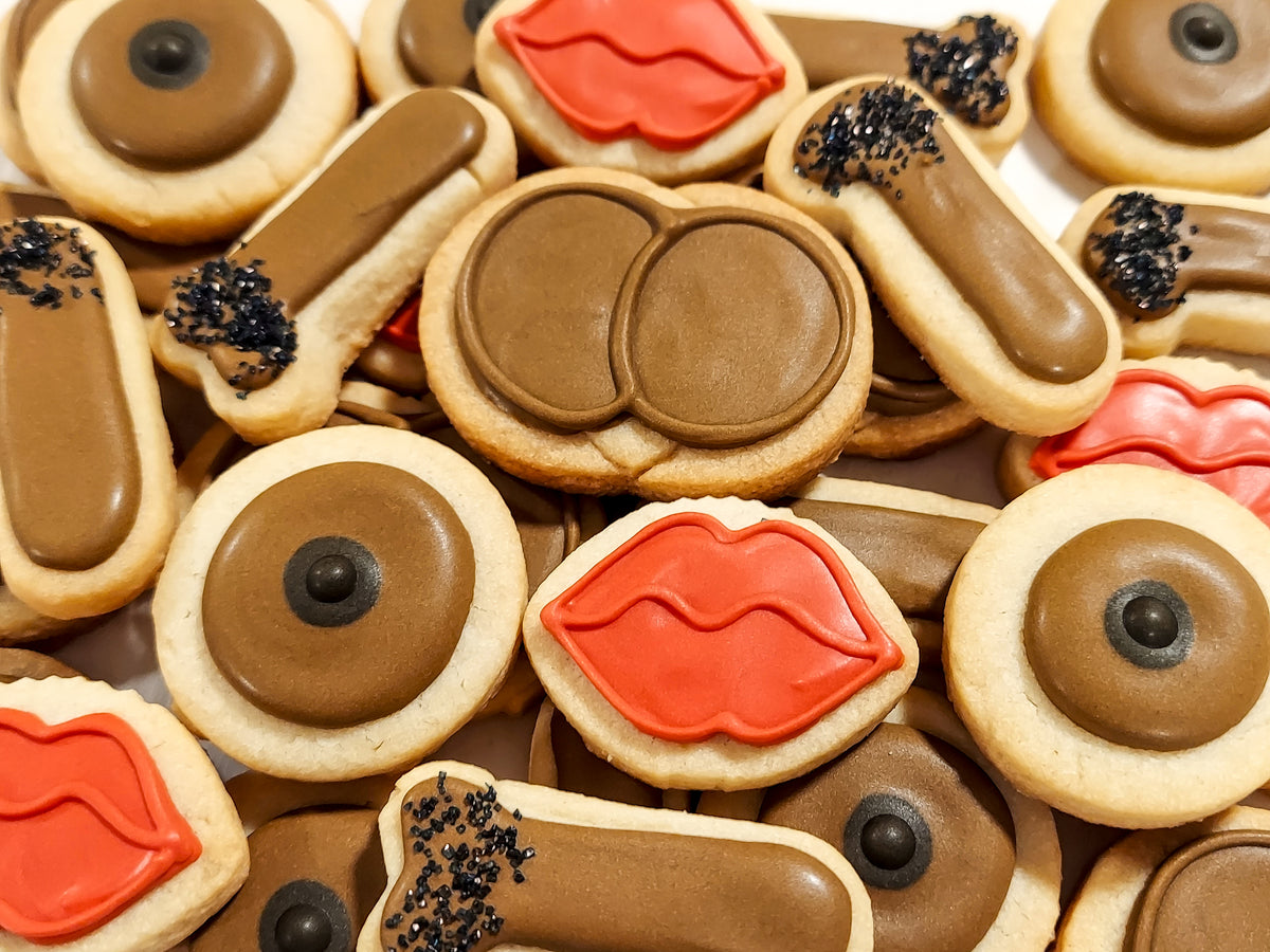 Mini Naughty Cookies (3 Dz) – Storybook Bakery