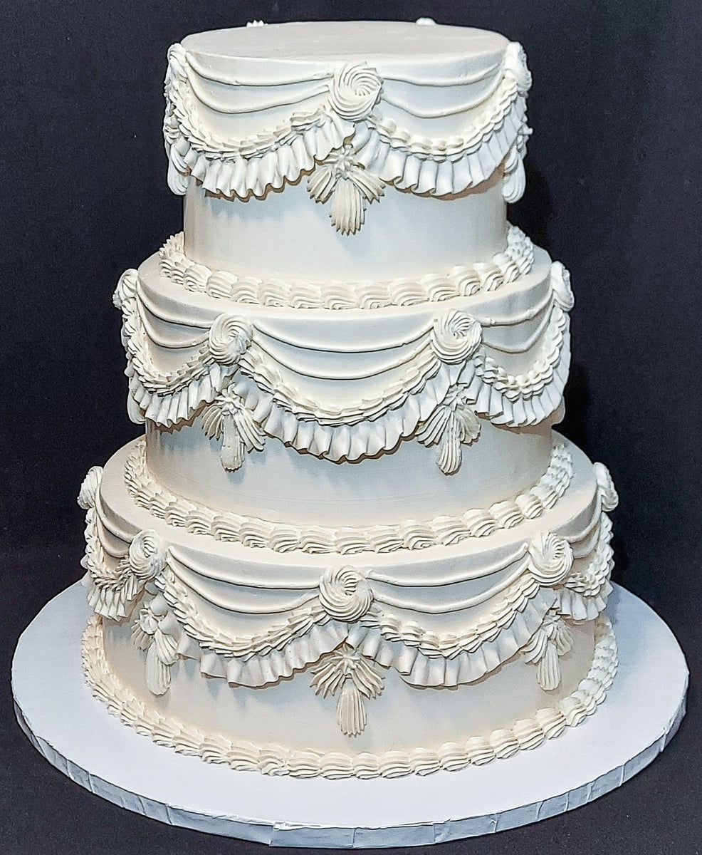 Piped wedding cakes 60 photos - Astyledwedding.com