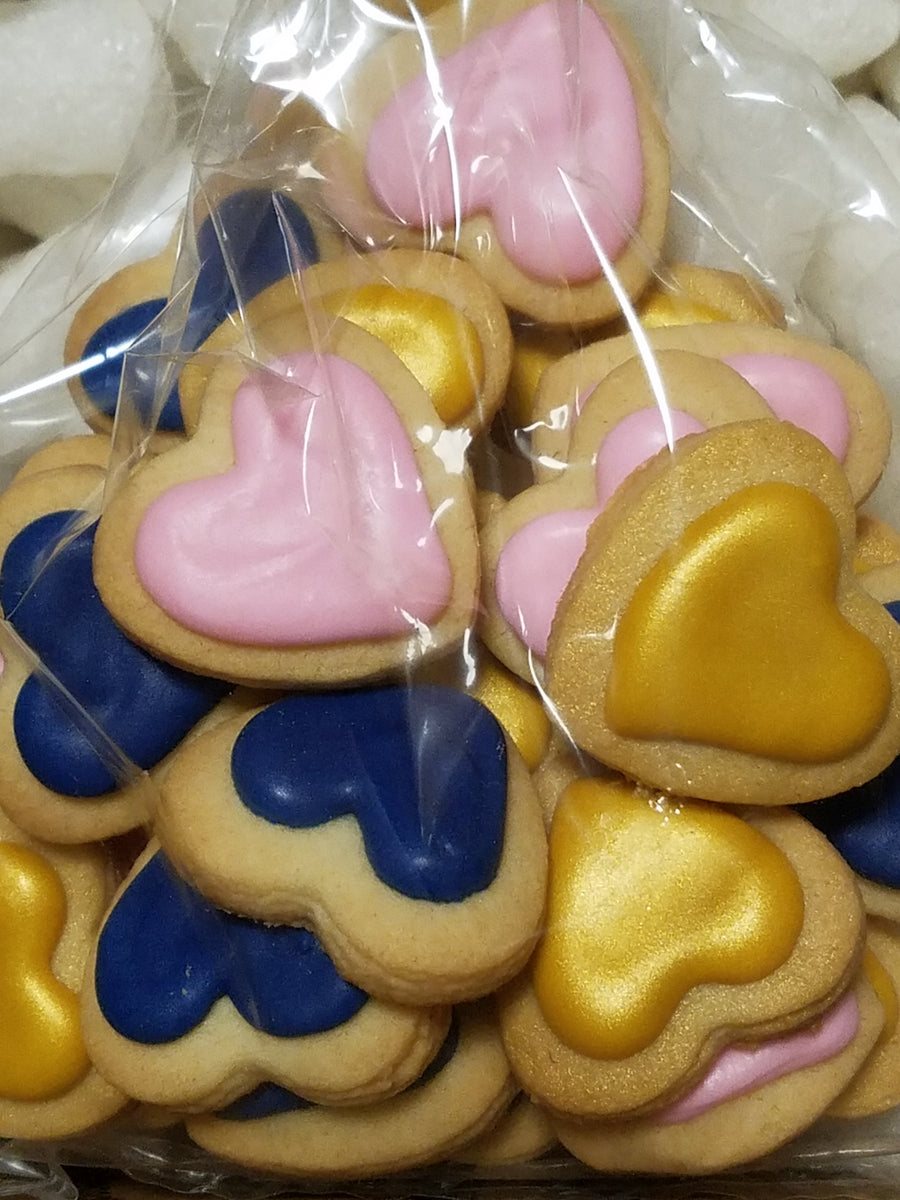 Mini Heart Cookies – Storybook Bakery