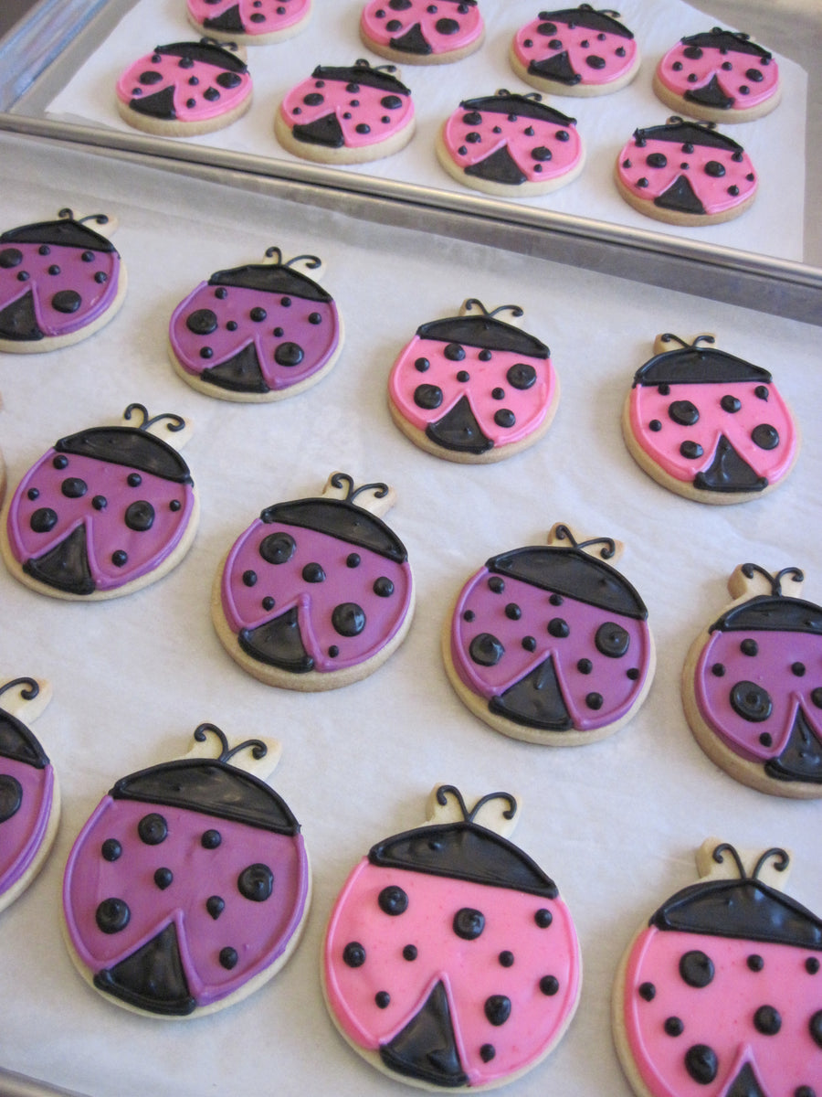 Ladybug Cookies (1 Dozen) – Storybook Bakery